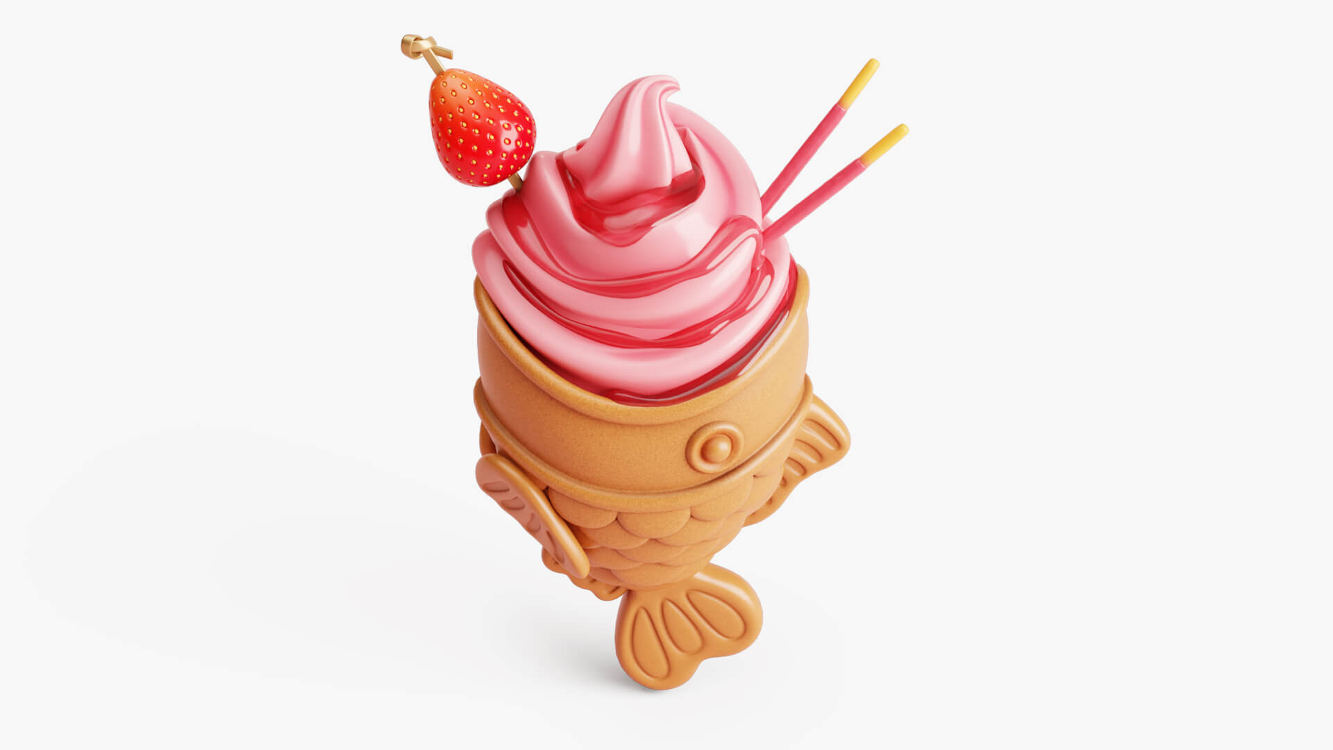 Taiyaki Fish Ice Creams Collection by SoulDELF