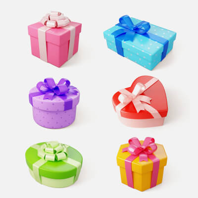 Stylized Gift Box Pack by SoulDELF