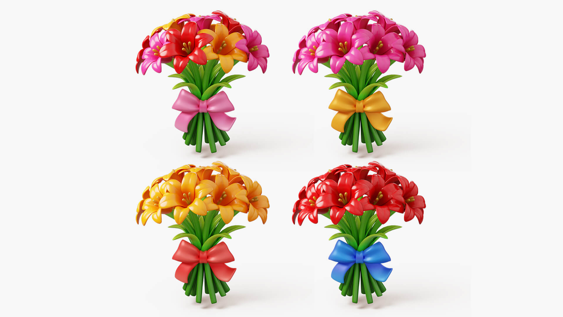Stylized Flower Bouquet Pack by SoulDELF
