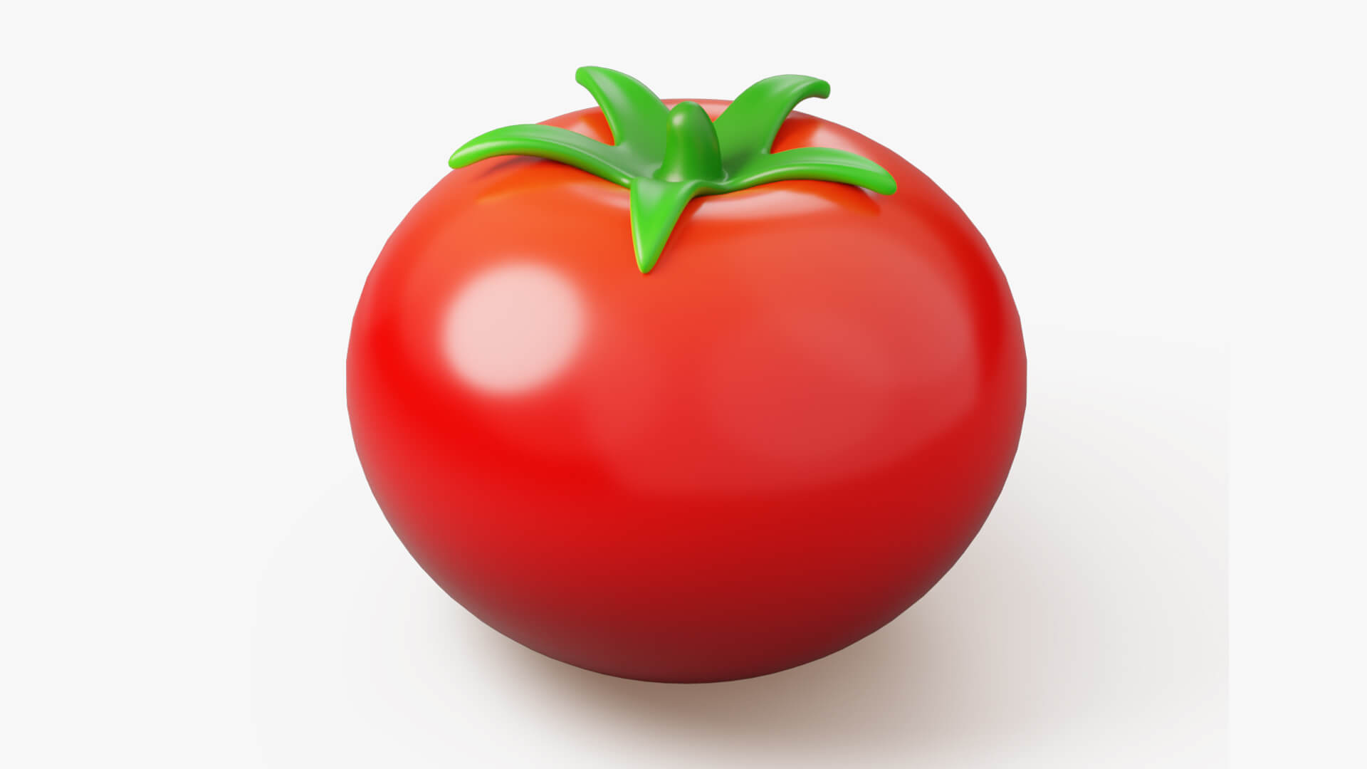 Stylized Tomato - 3D Model by SoulDELF