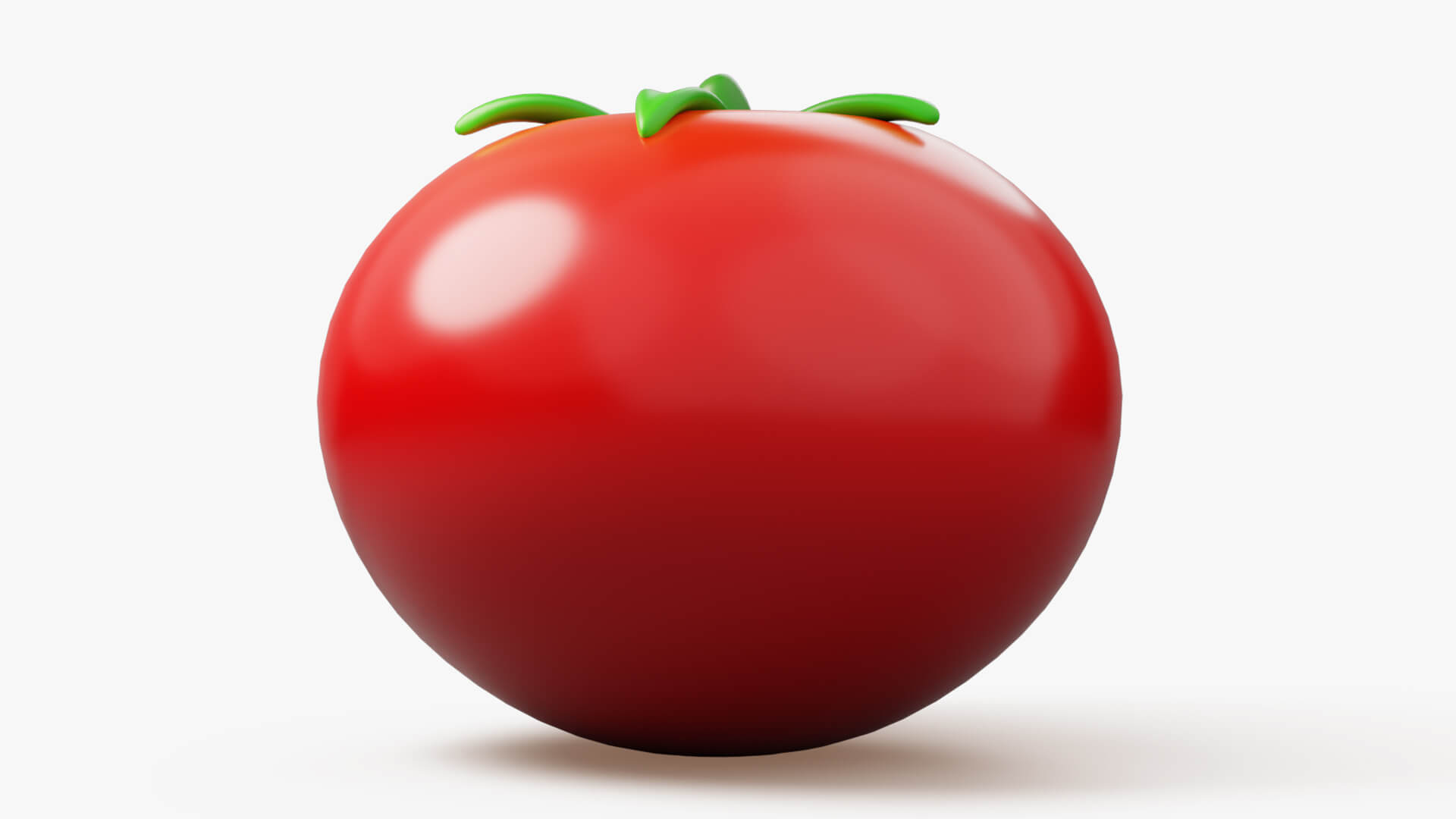 Stylized Tomato - 3D Model by SoulDELF