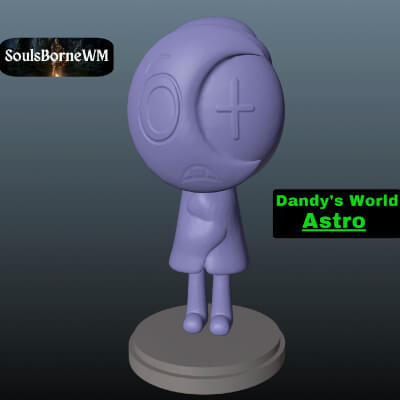 Dandy's World Twisted Astro - 3D Model by SOULSBORNEWM
