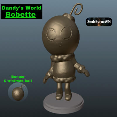 Dandy's World Bobette - 3D Model by SOULSBORNEWM