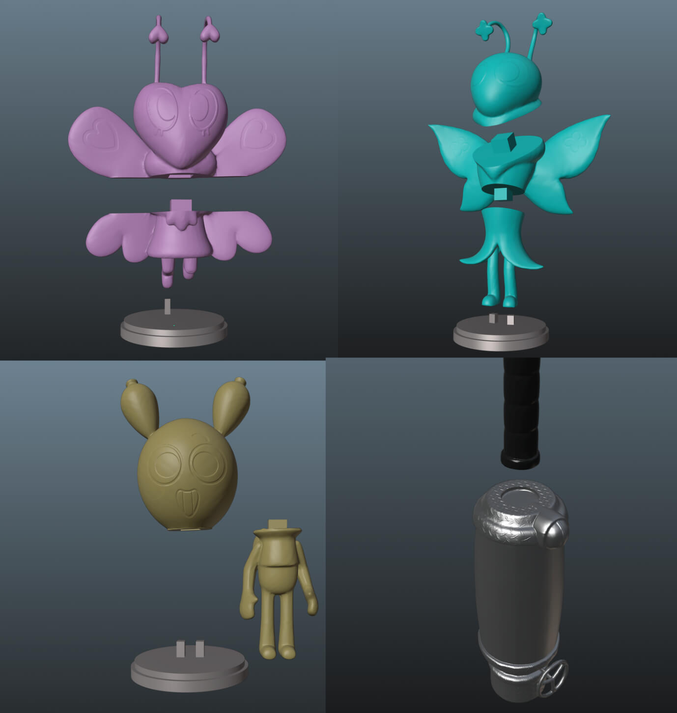 Dandy's World Everything Bundle - 3D Model by SOULSBORNEWM