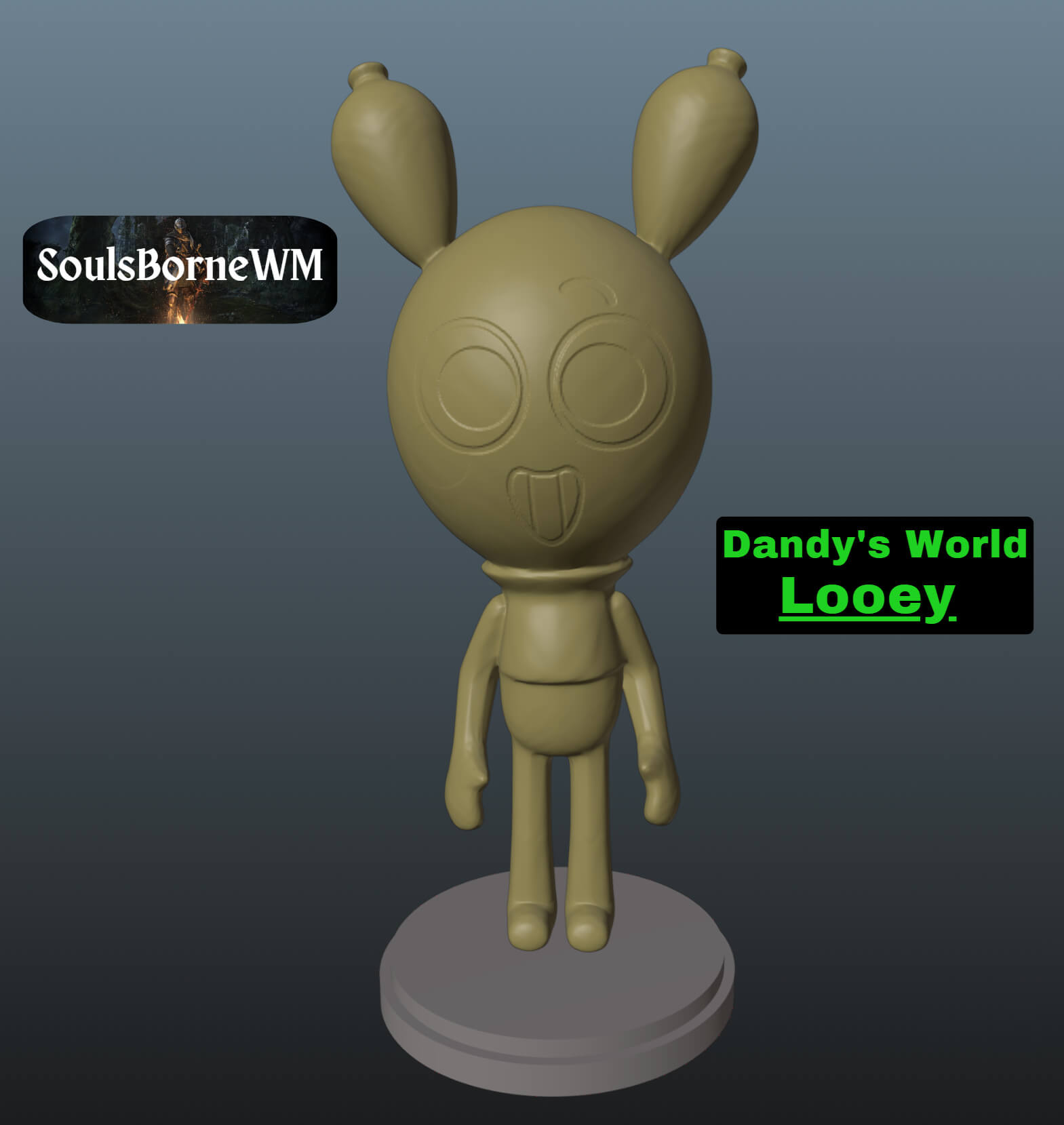 Dandy's World Looey - 3D Model by SOULSBORNEWM