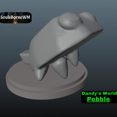 Dandy’s World Pebble - 3D Model by SOULSBORNEWM