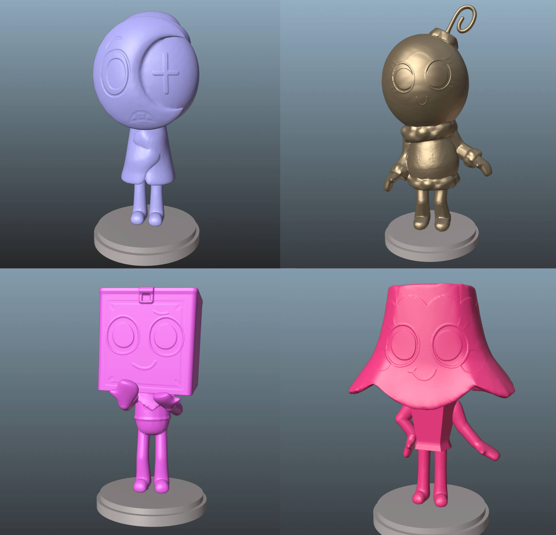 Dandy's World Toons Bundle - 3D Model by SOULSBORNEWM