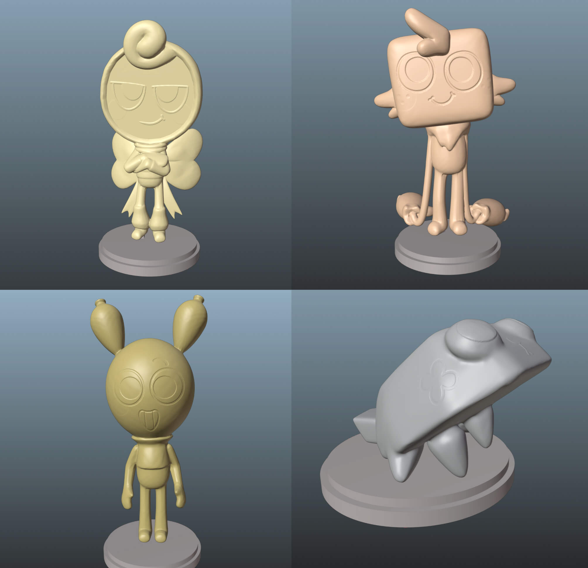 Dandy's World Toons Bundle - 3D Model by SOULSBORNEWM