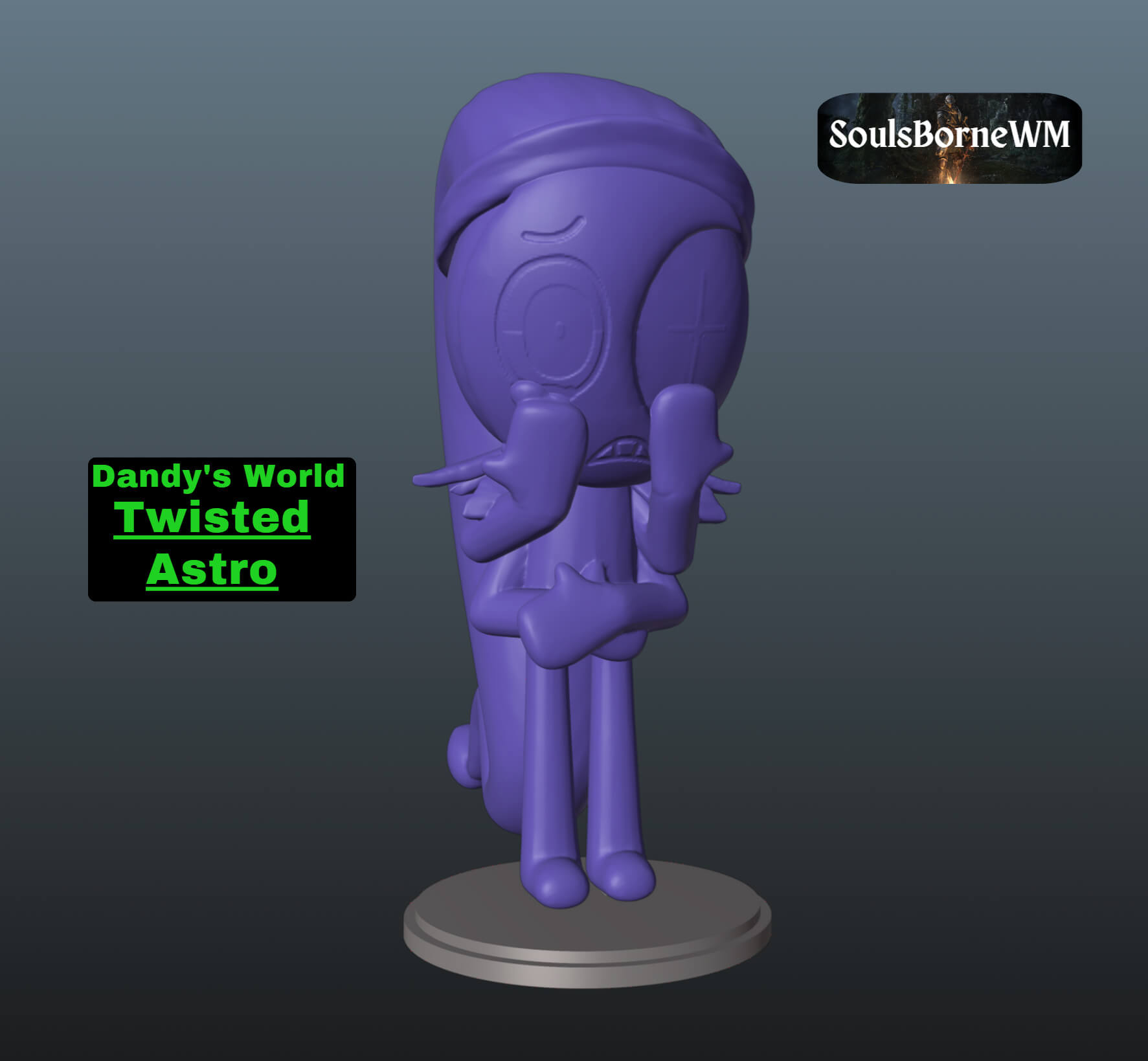 Dandy's World Twisted Astro - 3D Model by SOULSBORNEWM