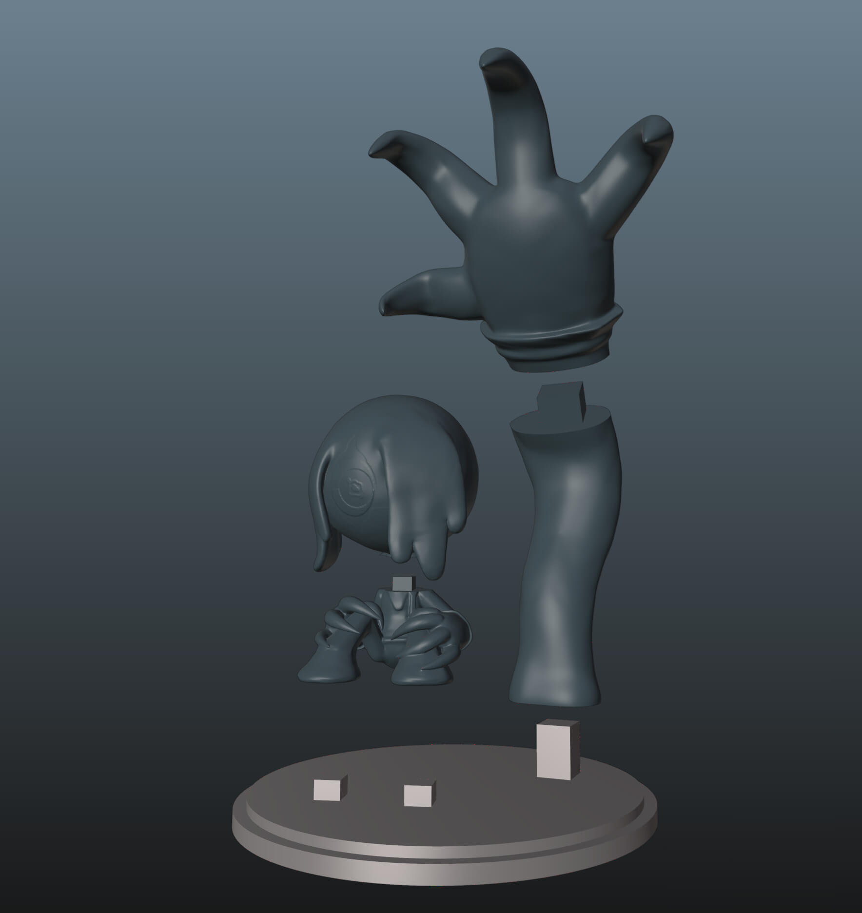 Dandy's World Twisted Blot - 3D Model by SOULSBORNEWM