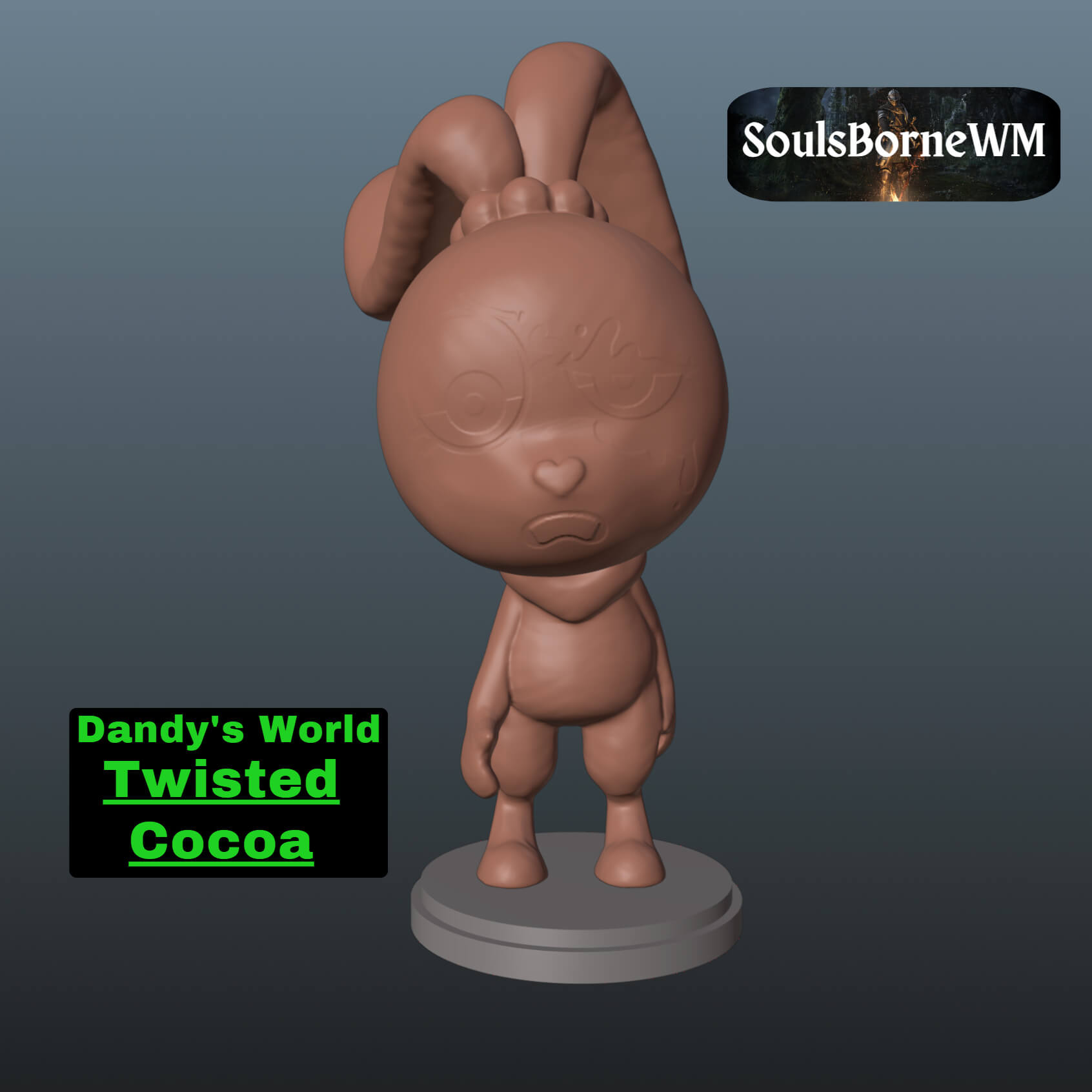 Dandy's World Twisted Cocoa - 3D Model by SOULSBORNEWM