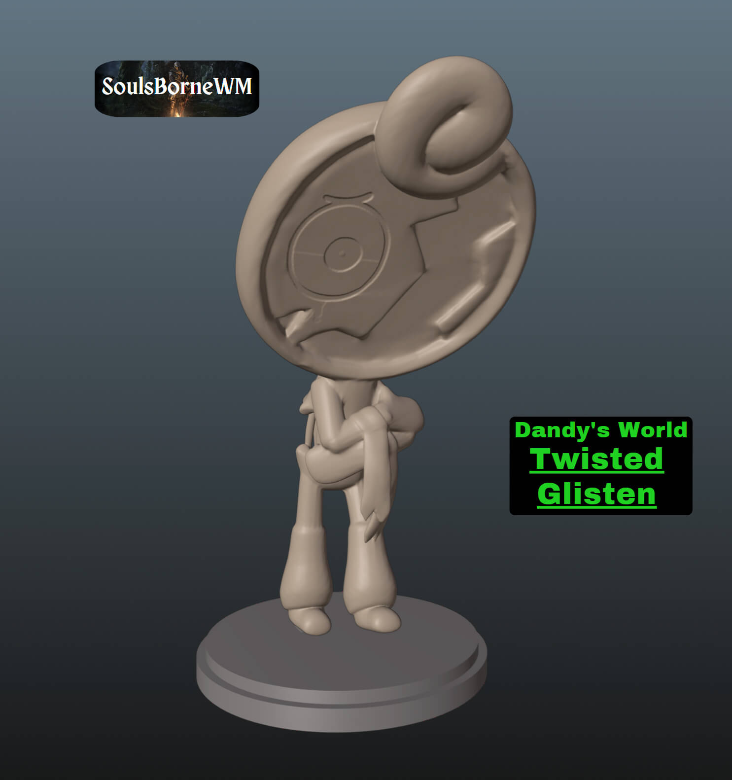 Dandy's World Twisted Glisten - 3D Model by SOULSBORNEWM
