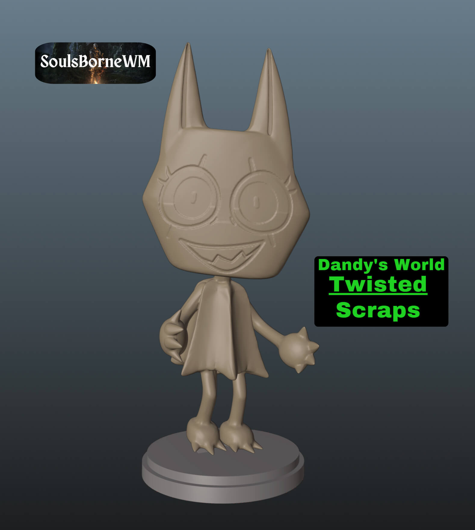 Dandy's World Twisted Scraps - 3D Model by SOULSBORNEWM
