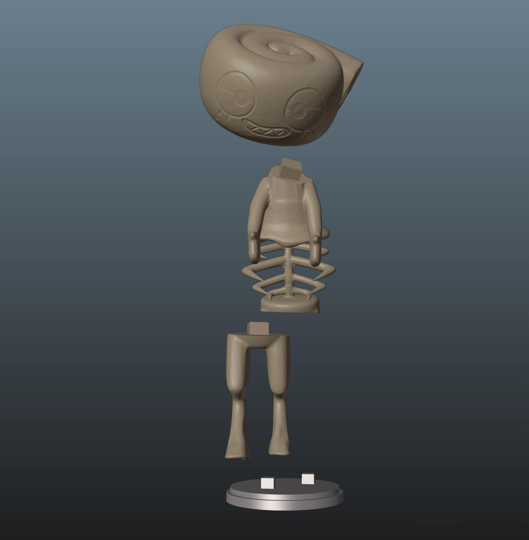 Dandy's World Twisted Shelly - 3D Model by SOULSBORNEWM