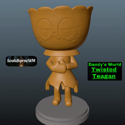 Dandy's World Twisted Yatta - 3D Model by SOULSBORNEWM