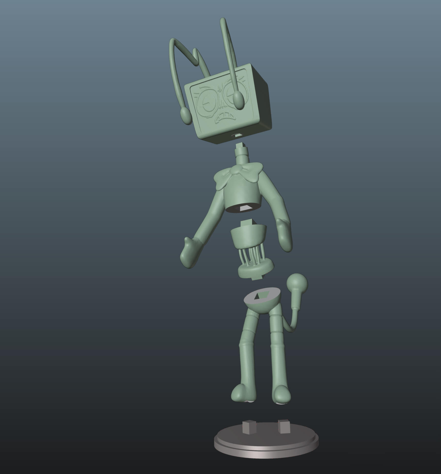 Dandy's World: Twisted Vee - 3D Model by SOULSBORNEWM