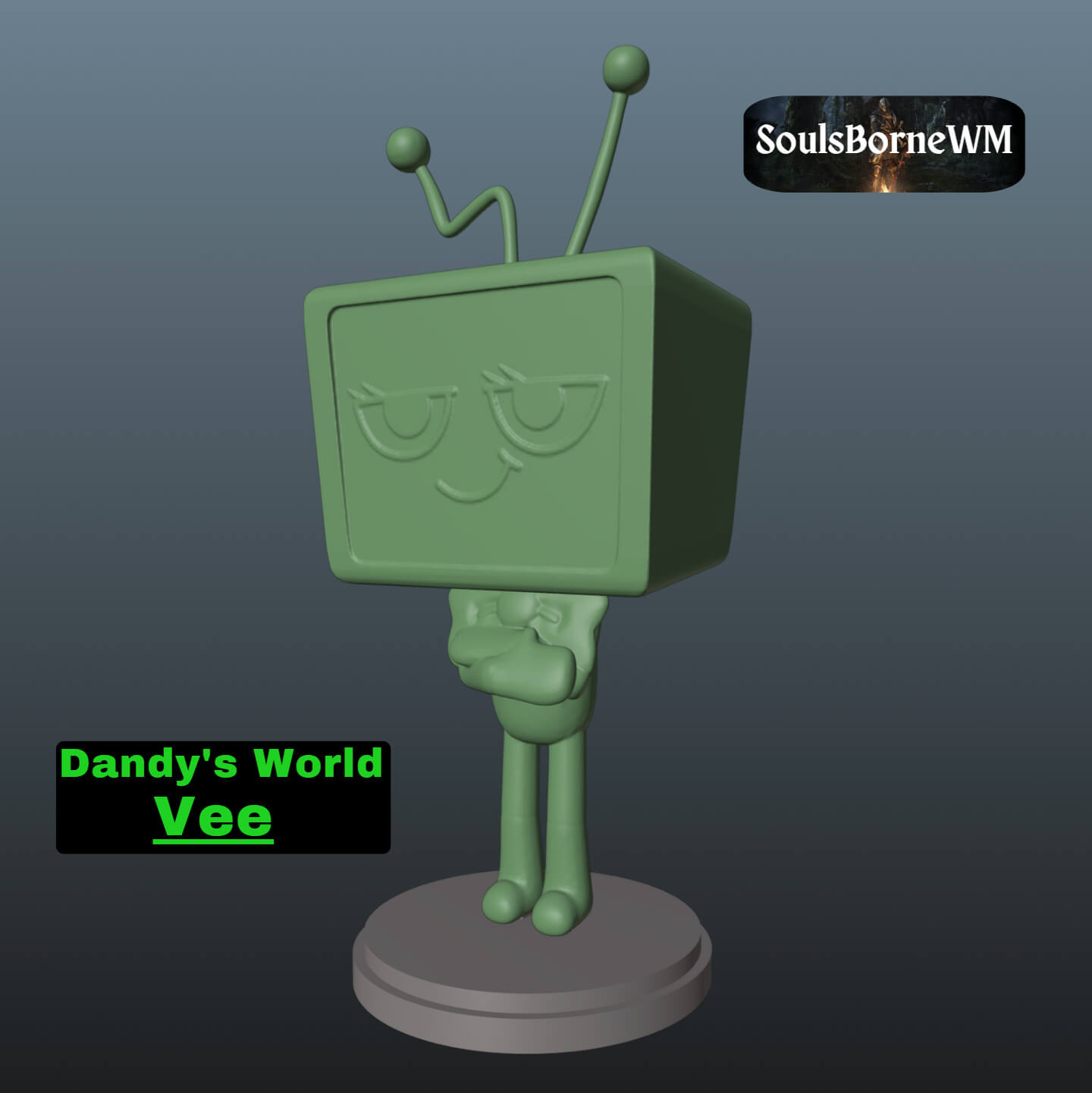 Dandy's World Vee - 3D Model by SOULSBORNEWM