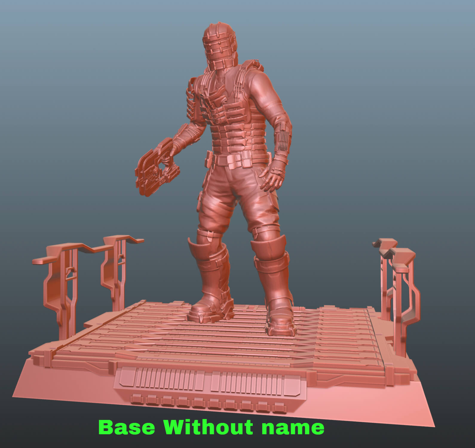 Dead Space Pose 1 - 3D Model by SOULSBORNEWM
