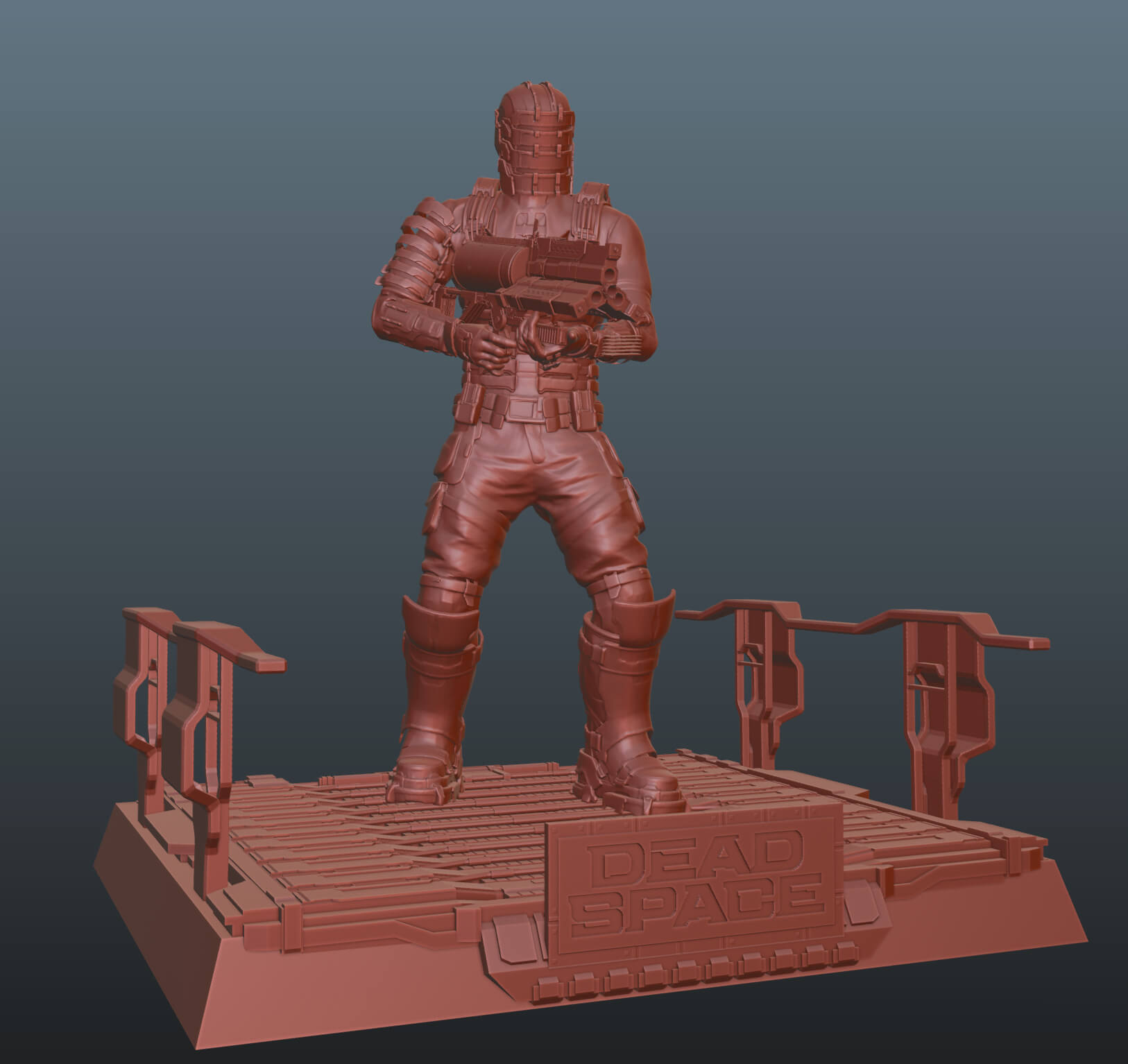 Dead Space Pose 2 - 3D Model by SOULSBORNEWM