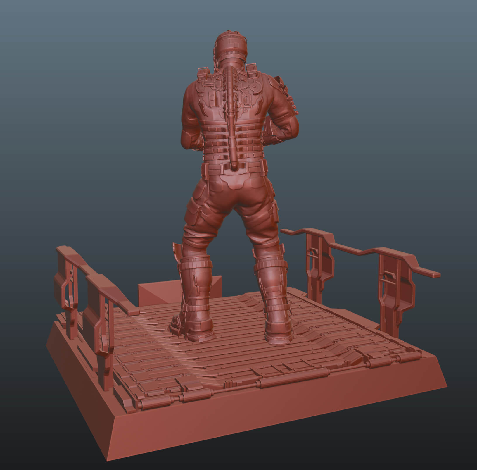 Dead Space STL 4 Poses Bundle by SOULSBORNEWM