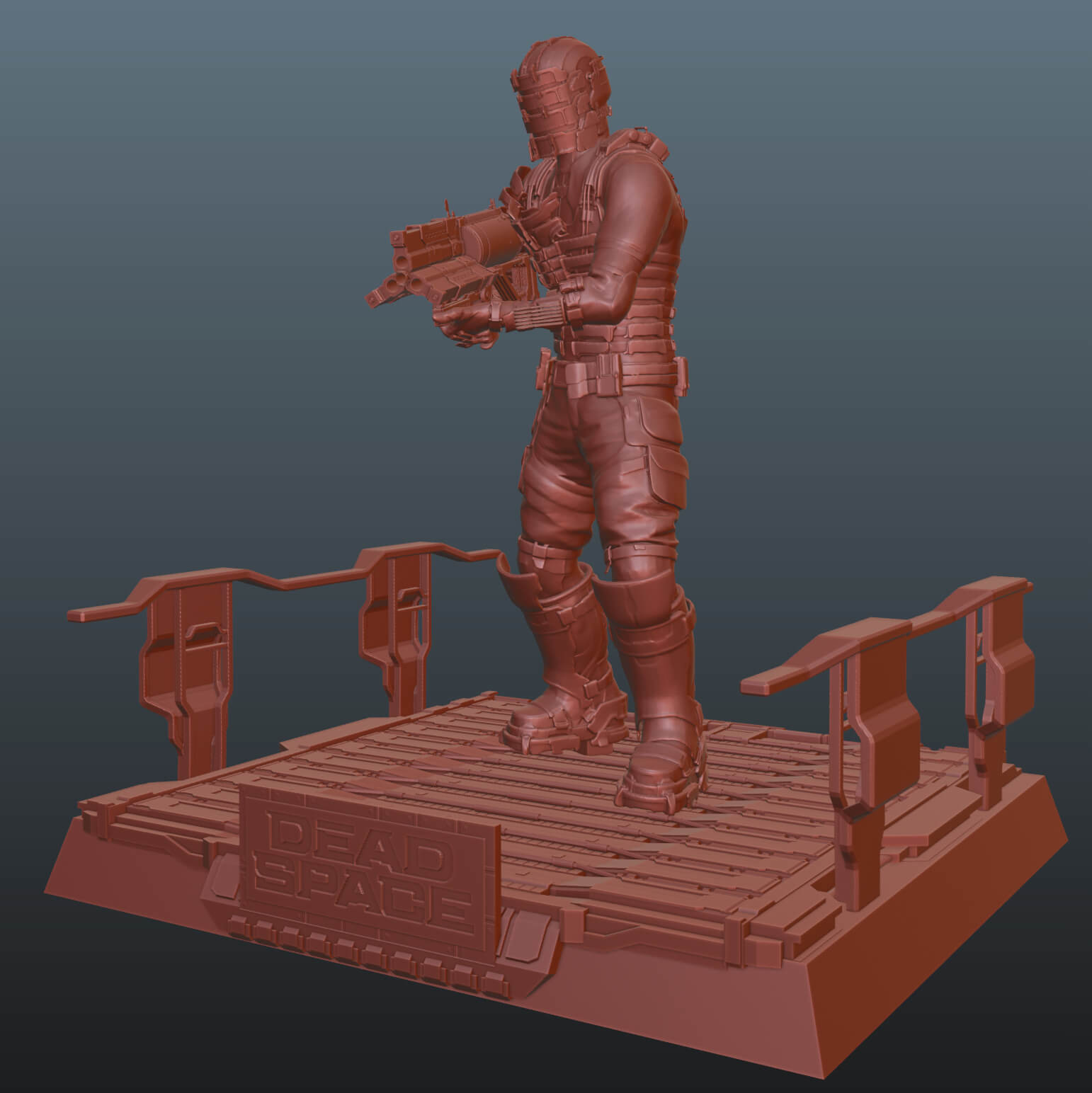 Dead Space STL 4 Poses Bundle by SOULSBORNEWM