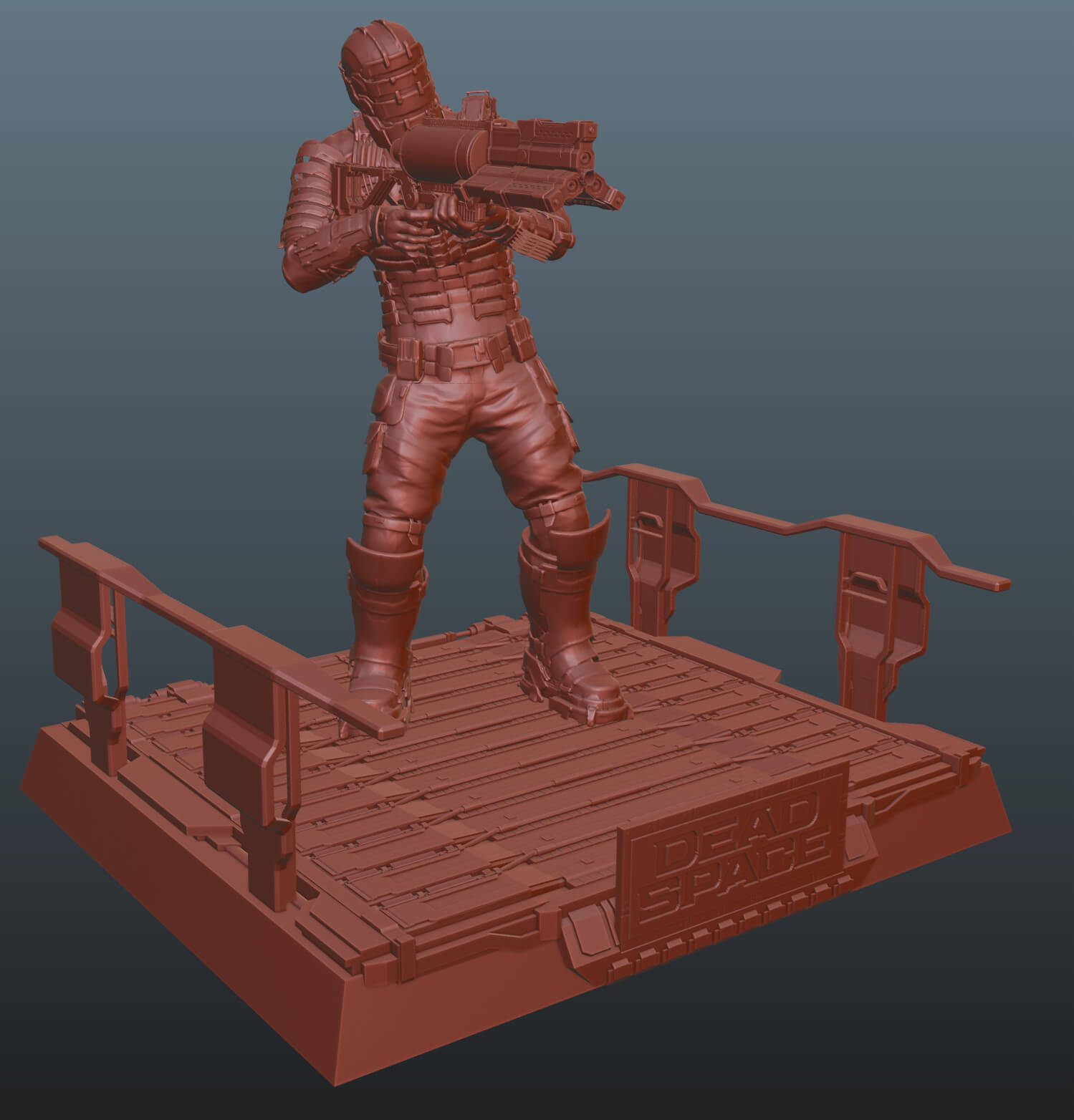 Dead Space STL 4 Poses Bundle by SOULSBORNEWM