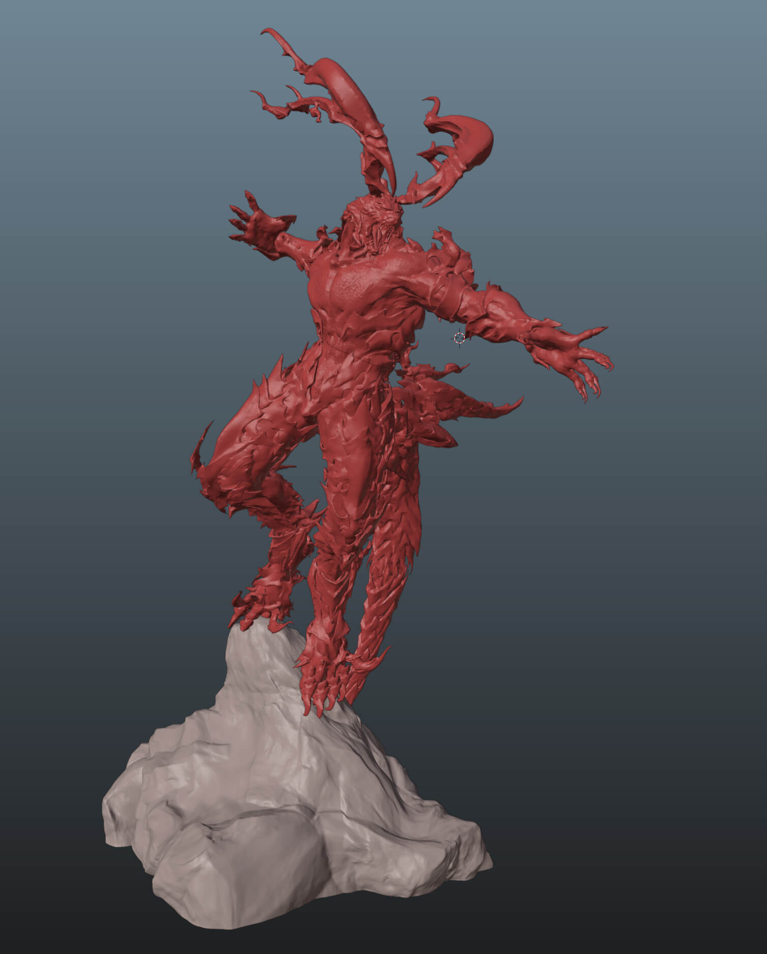 Final Fantasy XVI: Ifrit Vs Phoenix Diorama (Two Versions) - 3D Model by SOULSBORNEWM