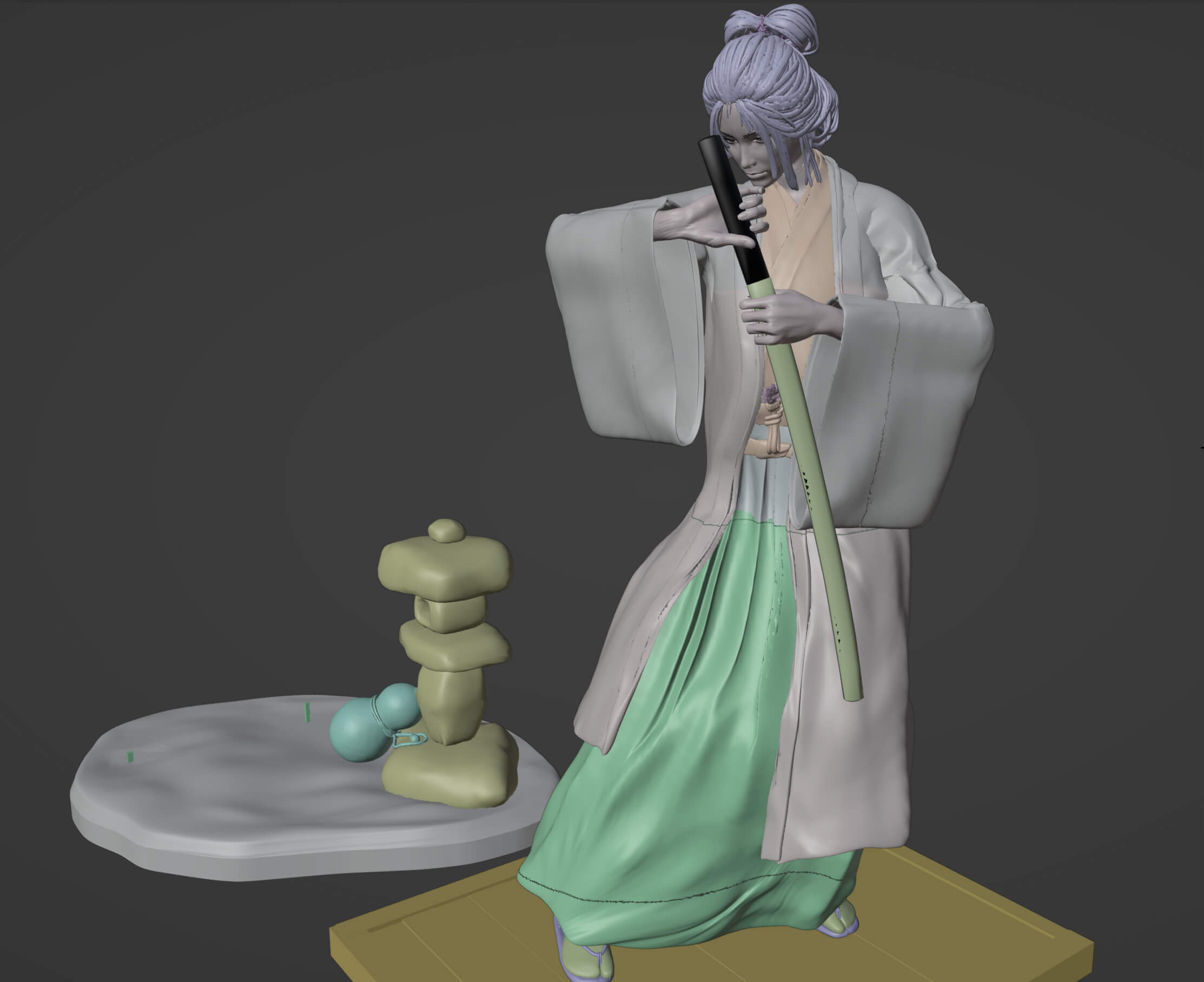 Sekiro: Emma The Gentle Blade V2 - 3D Model by SOULSBORNEWM