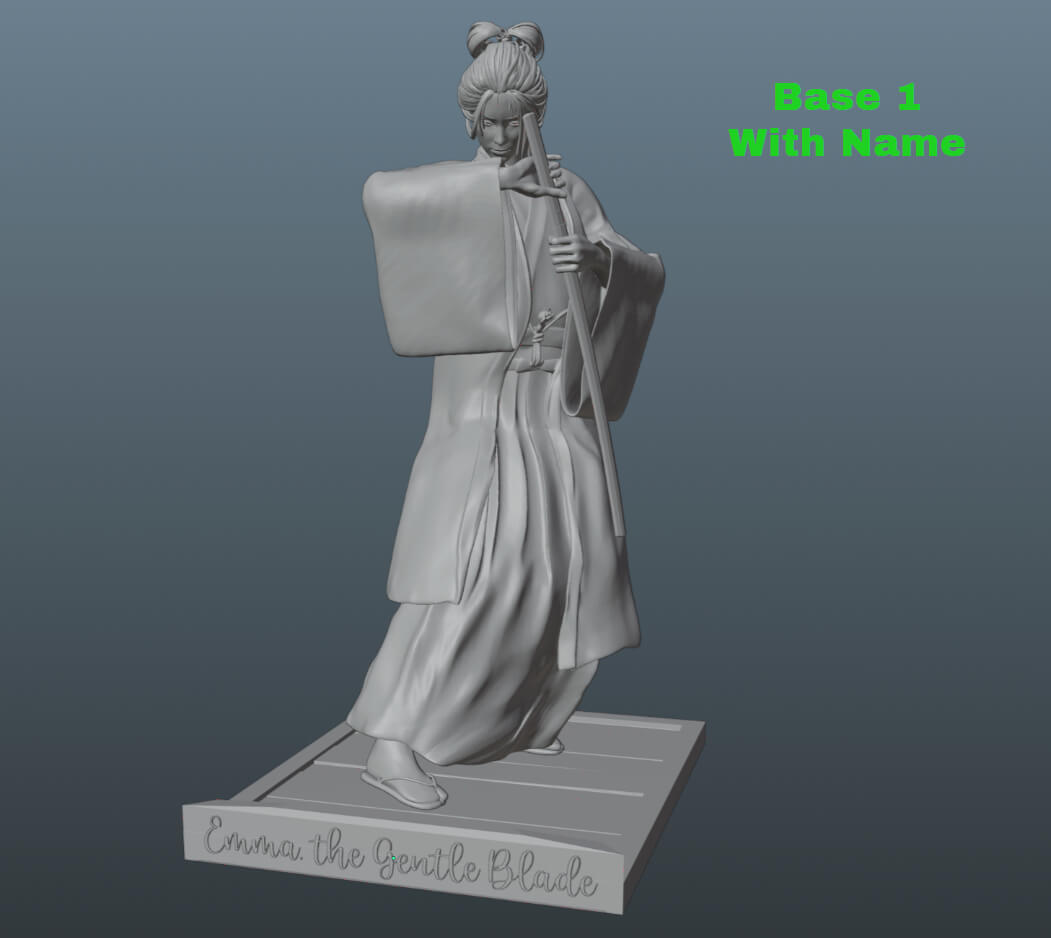 Sekiro: Emma The Gentle Blade V2 - 3D Model by SOULSBORNEWM