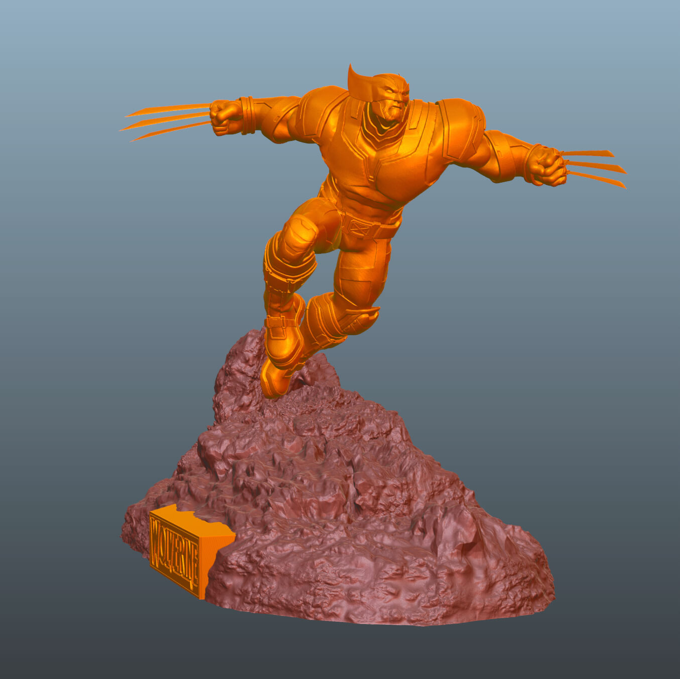 Wolverine Marvel Rivals - 3D Model by SOULSBORNEWM