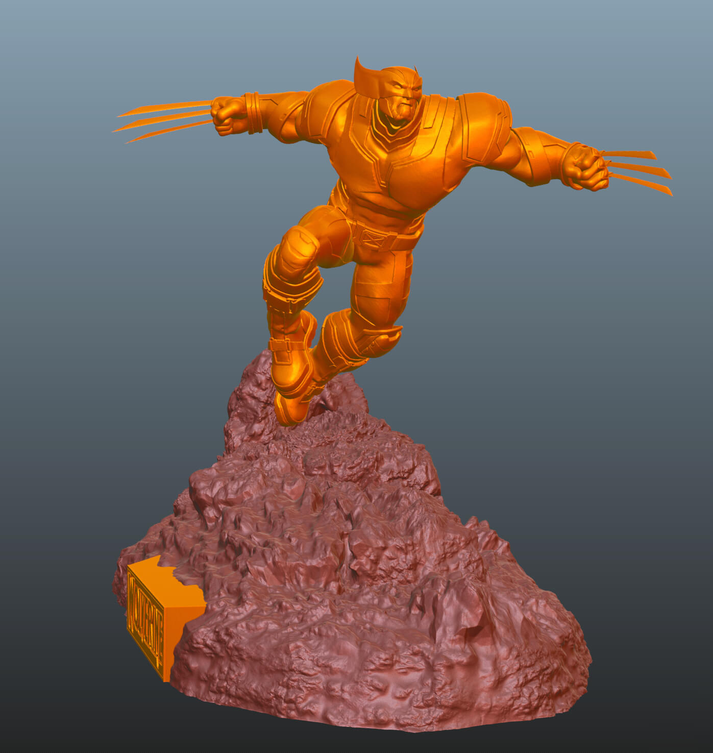 Wolverine Marvel Rivals - 3D Model by SOULSBORNEWM