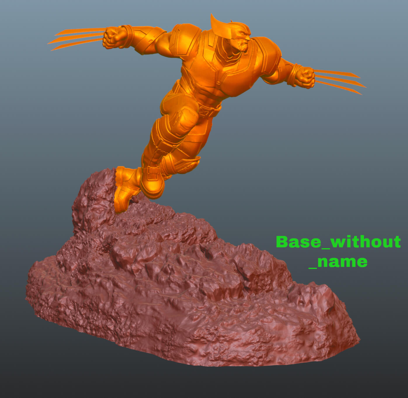 Wolverine Marvel Rivals - 3D Model by SOULSBORNEWM