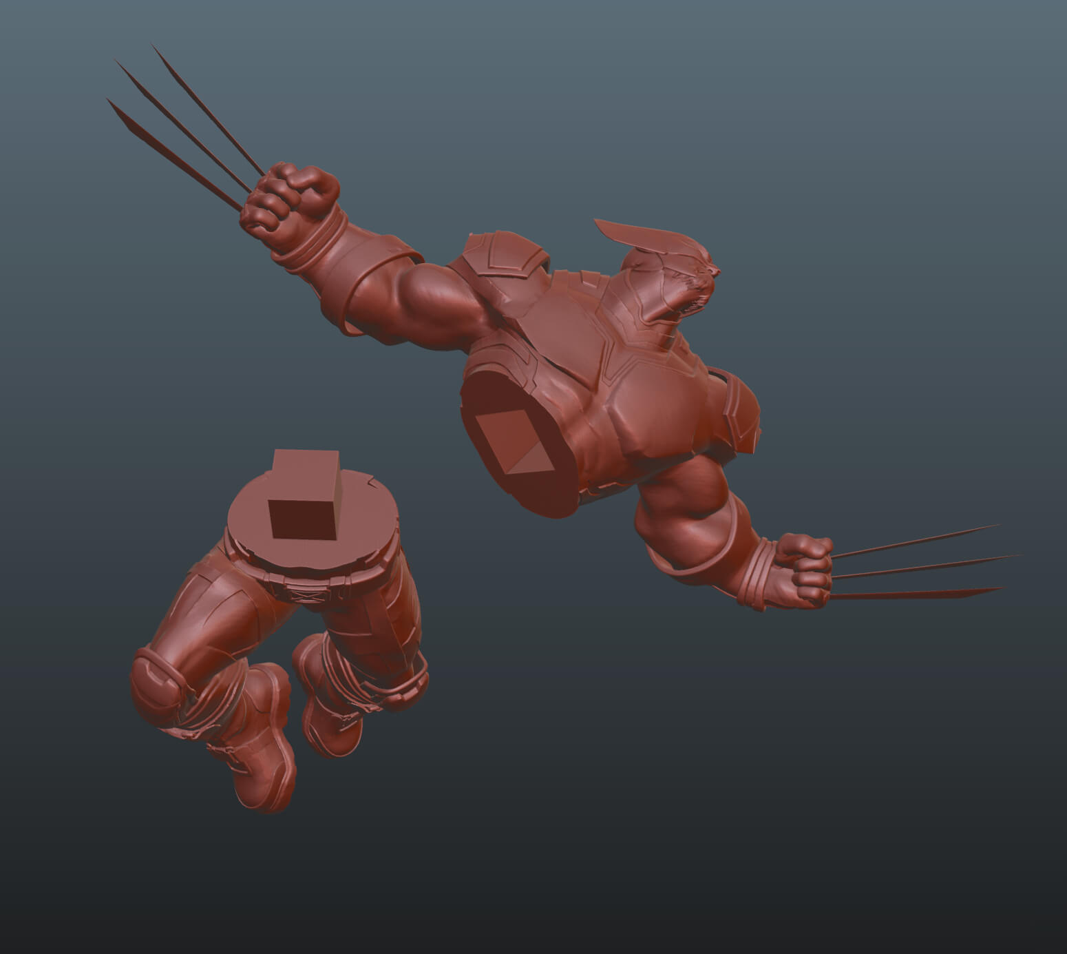 Wolverine Marvel Rivals - 3D Model by SOULSBORNEWM