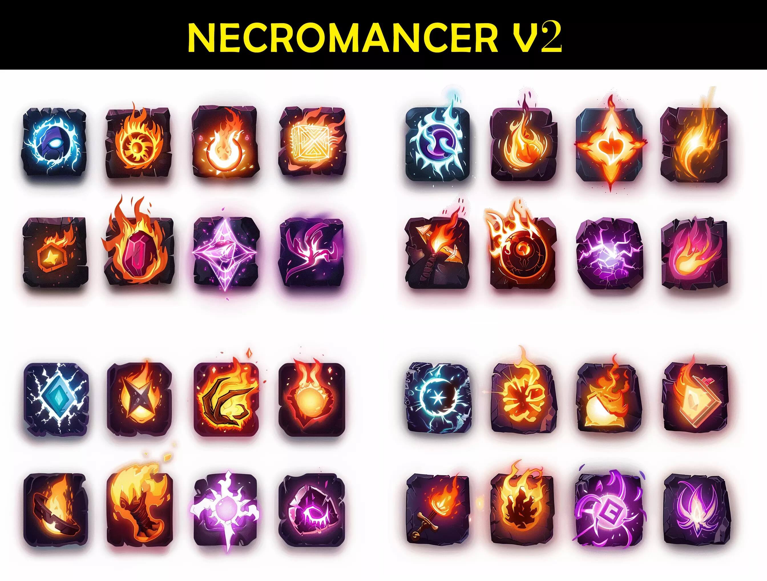 2100 Spellbook & Badges Megapack - 2D Game Asset by SoundPro