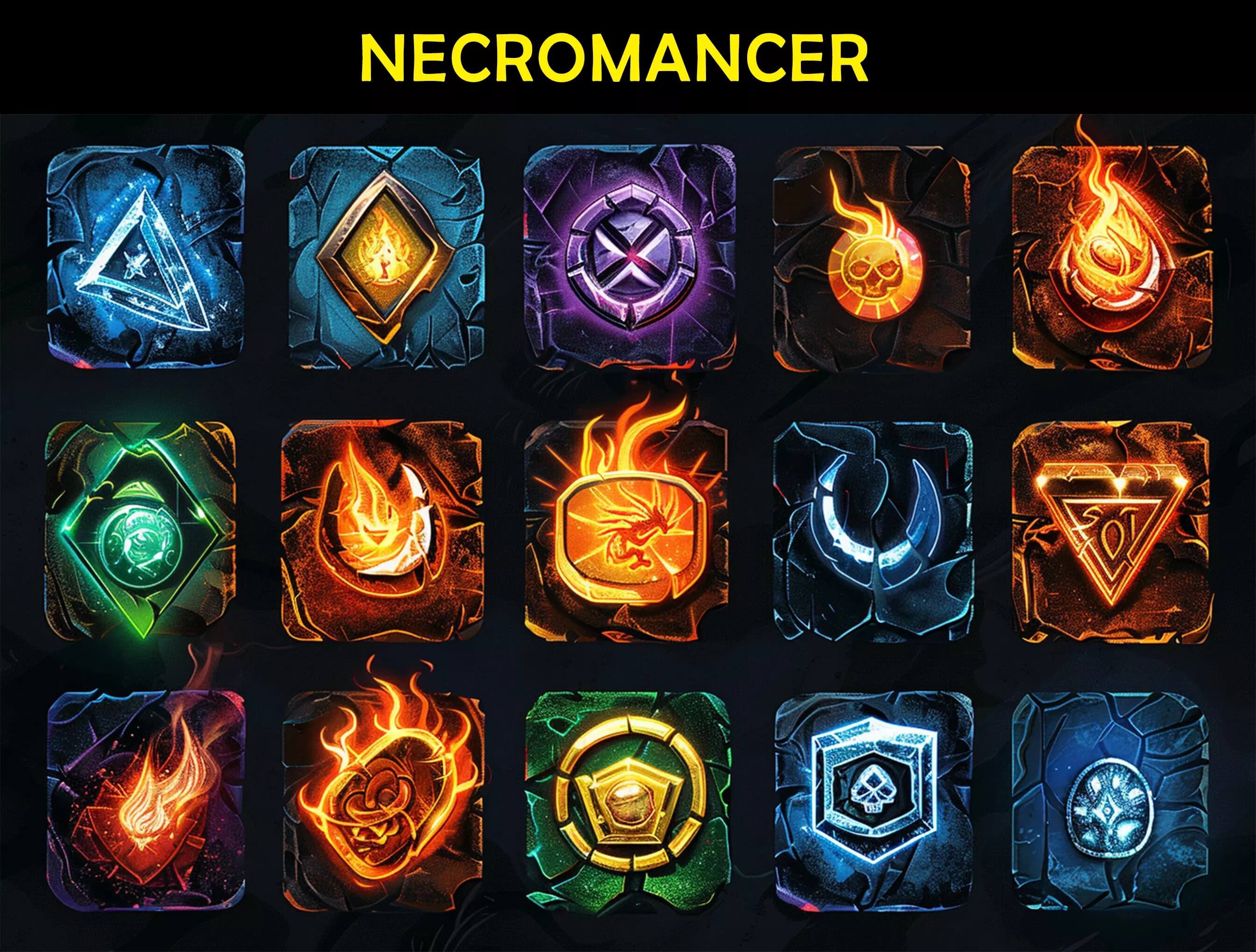 2100 Spellbook & Badges Megapack - 2D Game Asset by SoundPro