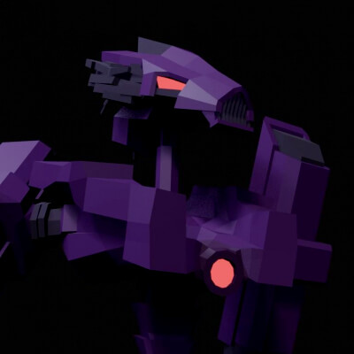 Robot Sentry - 3D Model by soundsbeard