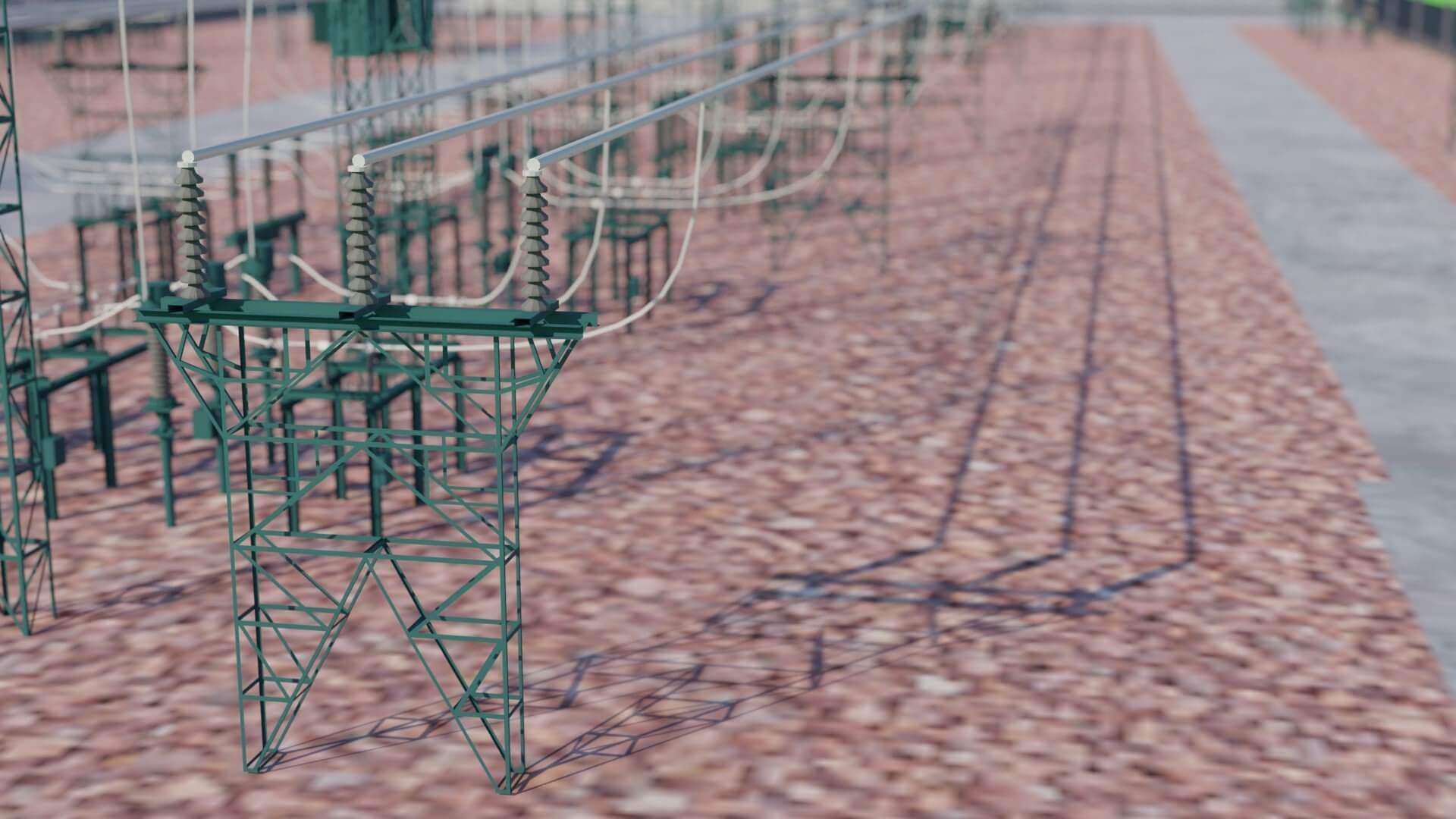 Bus Bar In Substation