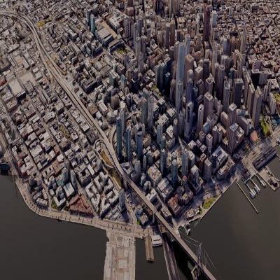 3D Skyline Sydney City Map by Sourav 3D Creation