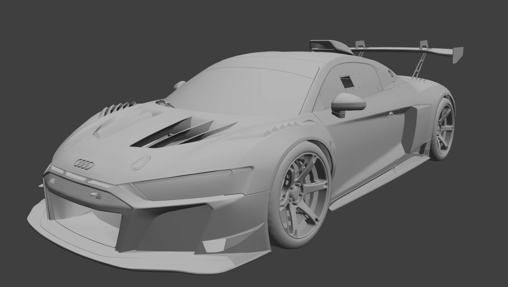 Audi ABT XGT Realistic 3D model by Sourav 3D Creation