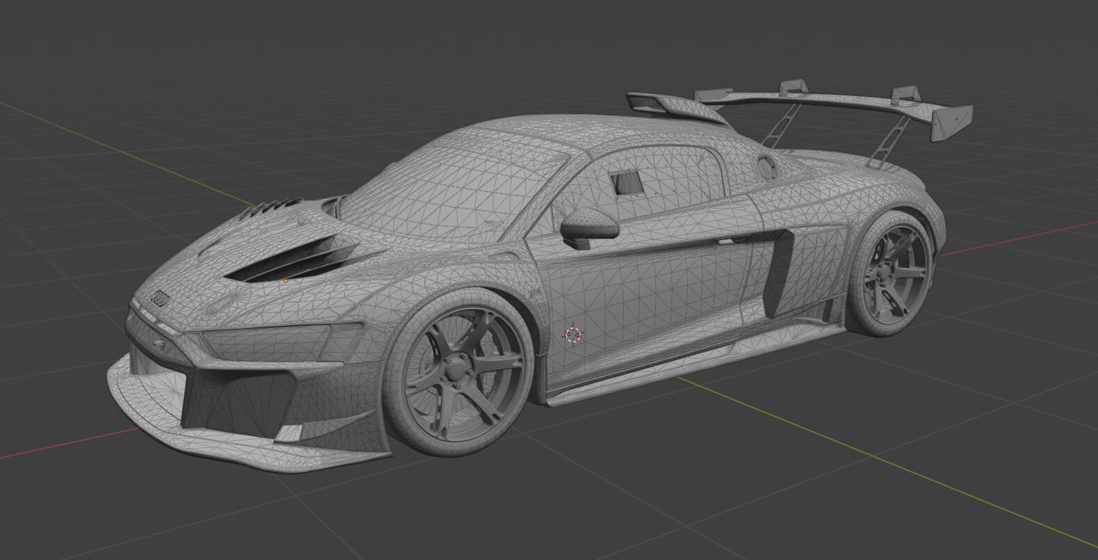 Audi ABT XGT Realistic 3D model by Sourav 3D Creation