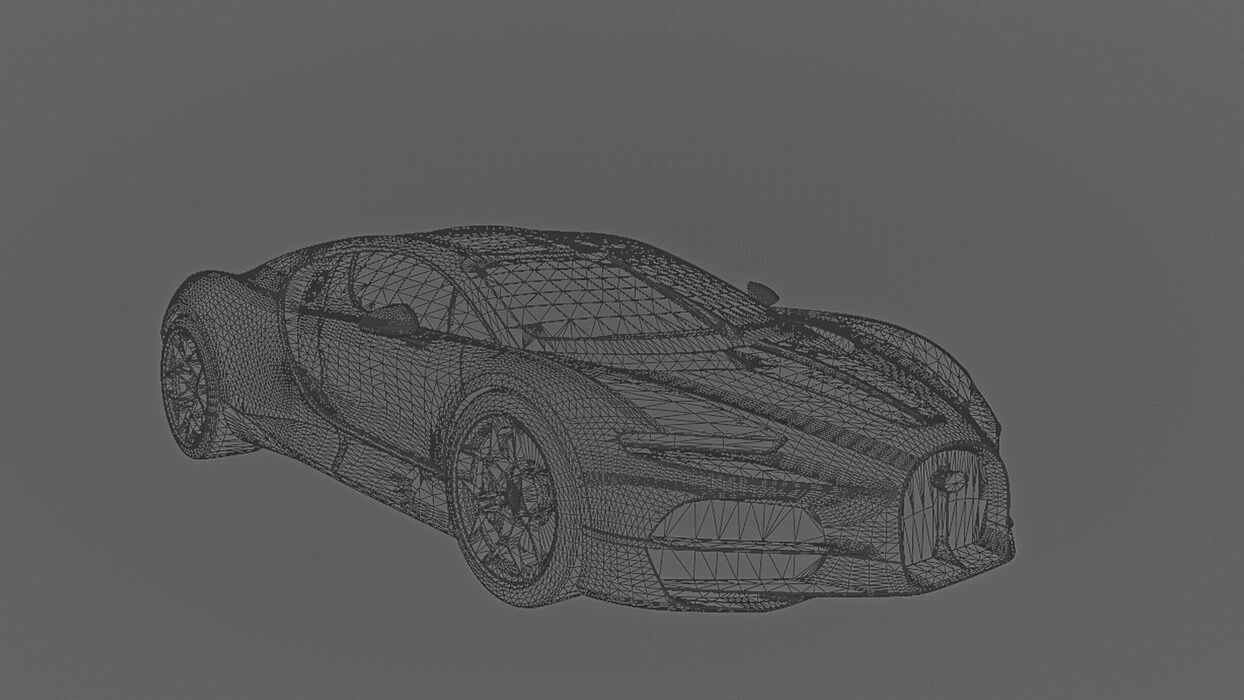 Bugatti Tourbillon Fully Rigged Ready for Animation - 3D Model by ...