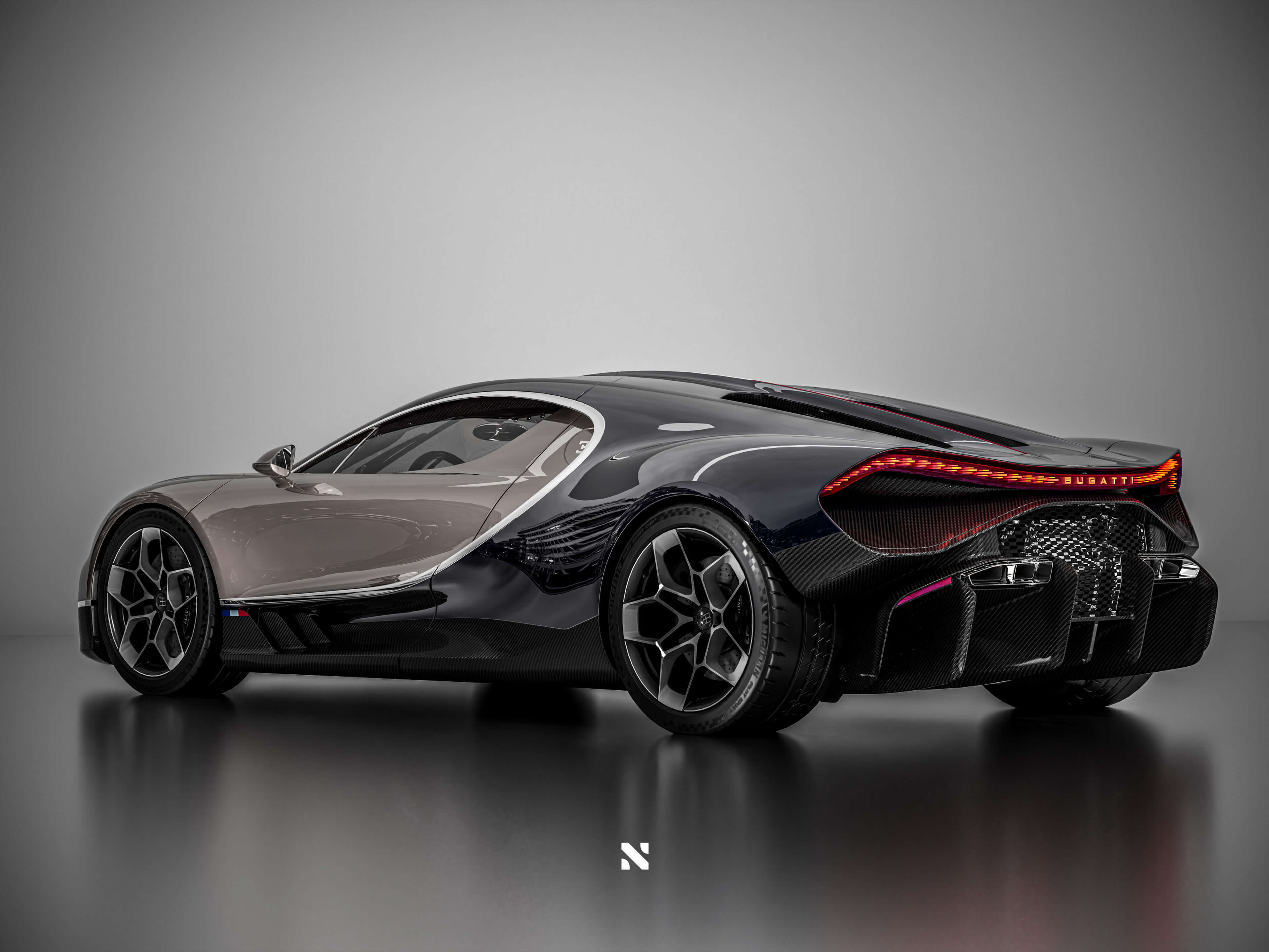 Bugatti Tourbillon Fully Rigged Ready for Animation - 3D Model by ...