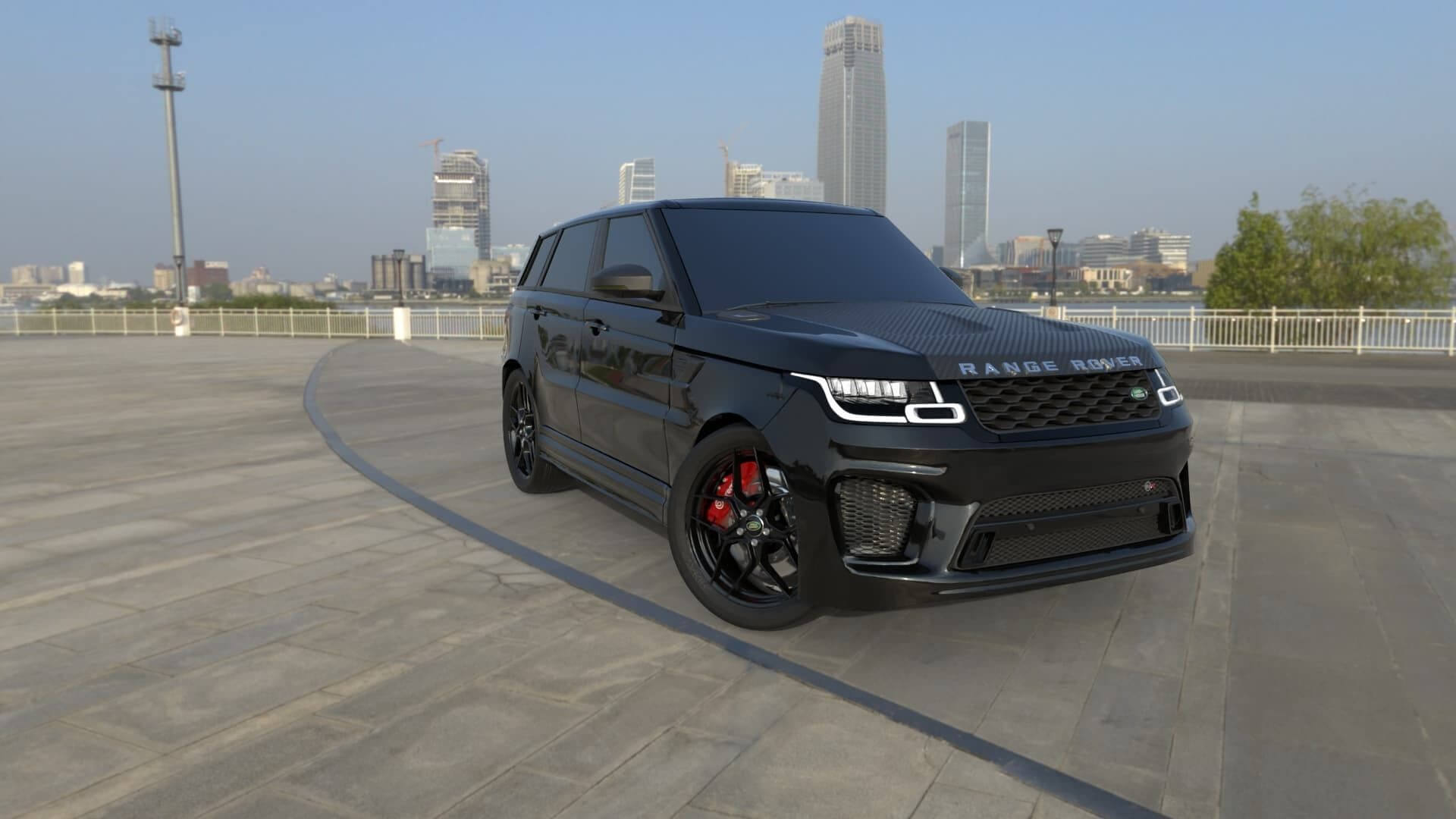 Range Rover Sport 3D Model by Sourav 3D Creation