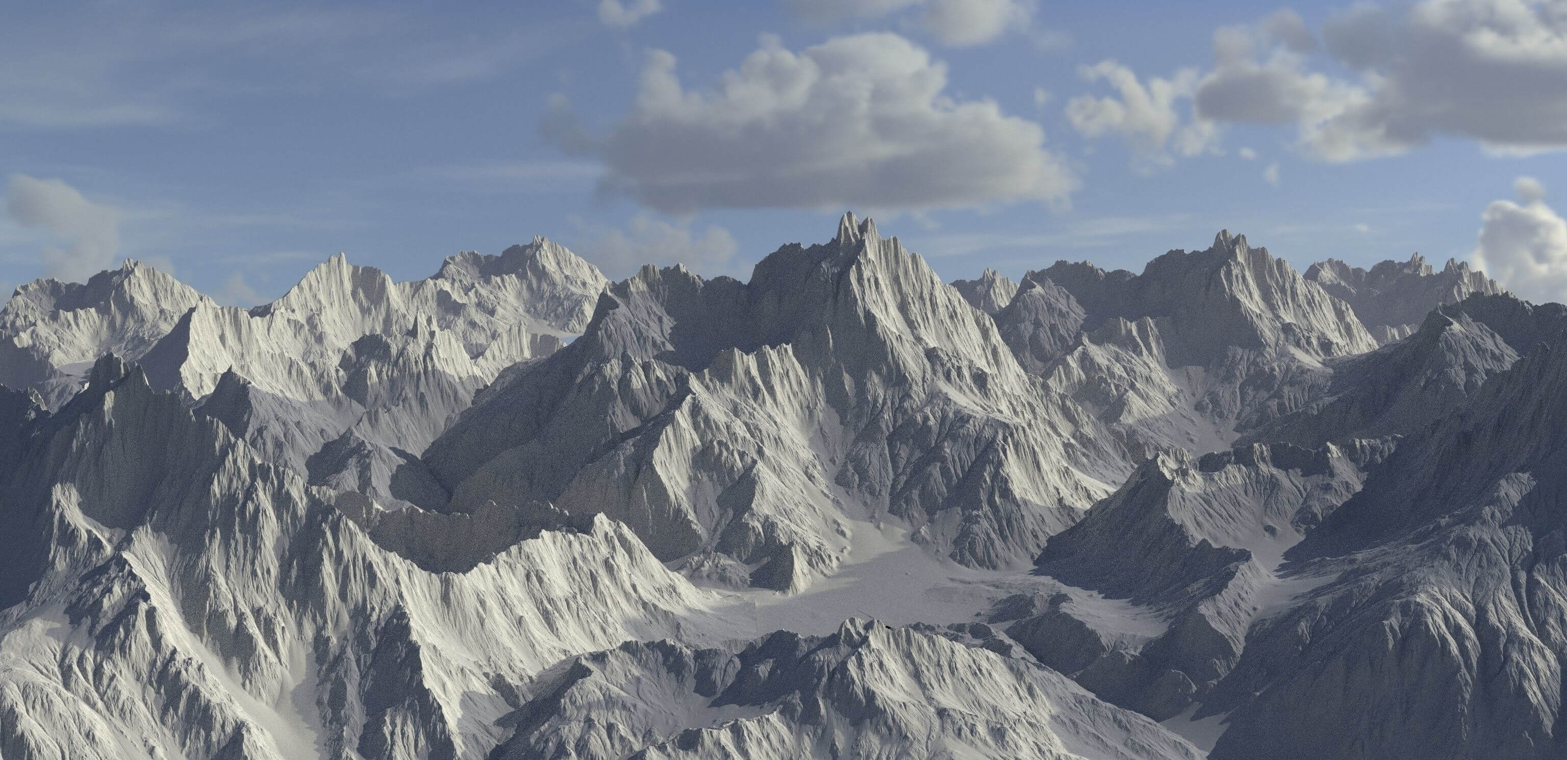 Realistic Summer Mountain 3D Design by Sourav 3D Creation