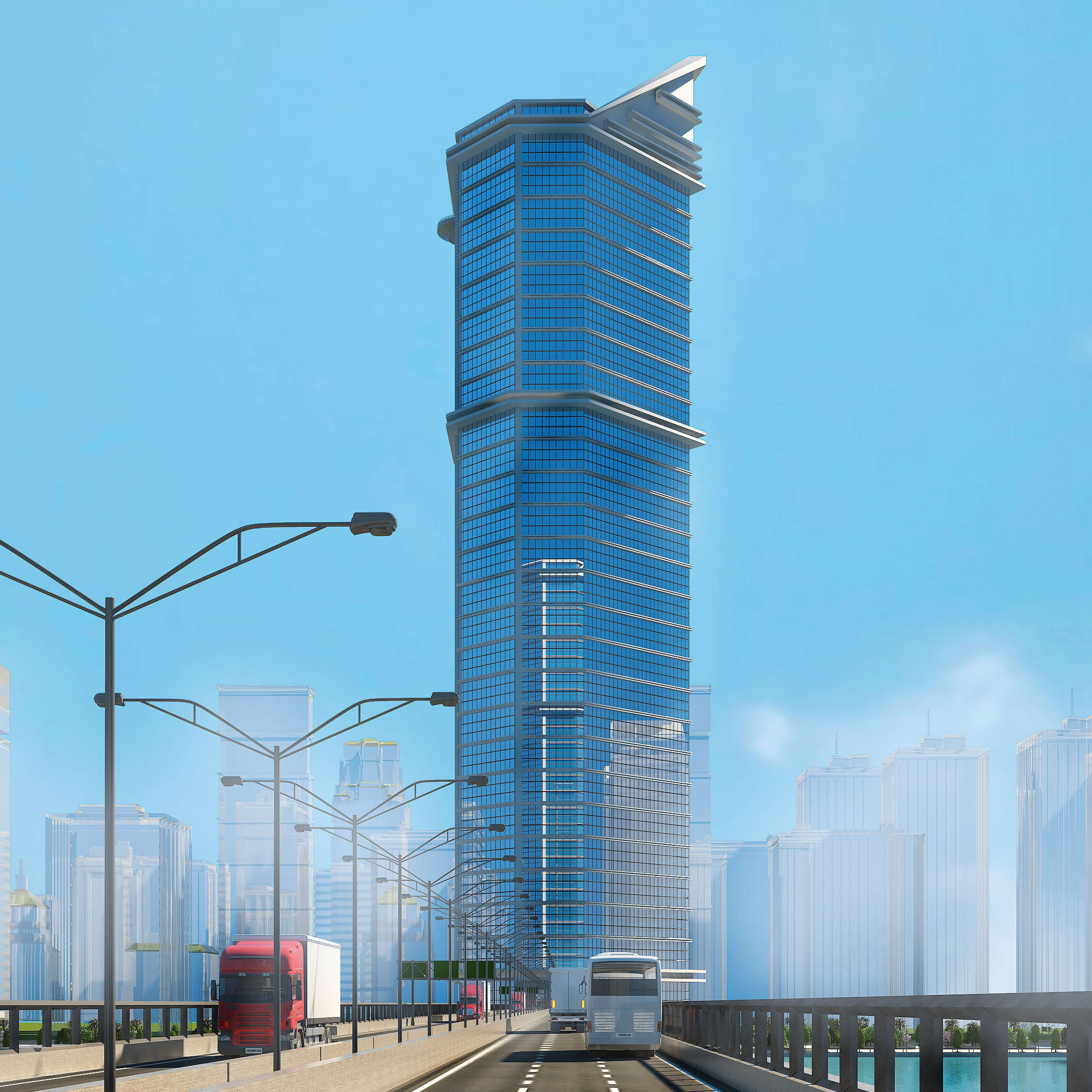Tower Bridge Realistic 3d Model by Sourav 3D Creation