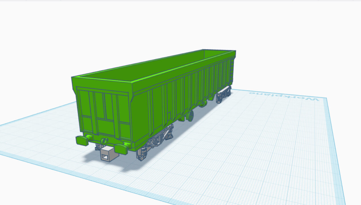 OO Gauge IOA/MJA Box Wagon - Model Railway Bogie Wagon by southseact