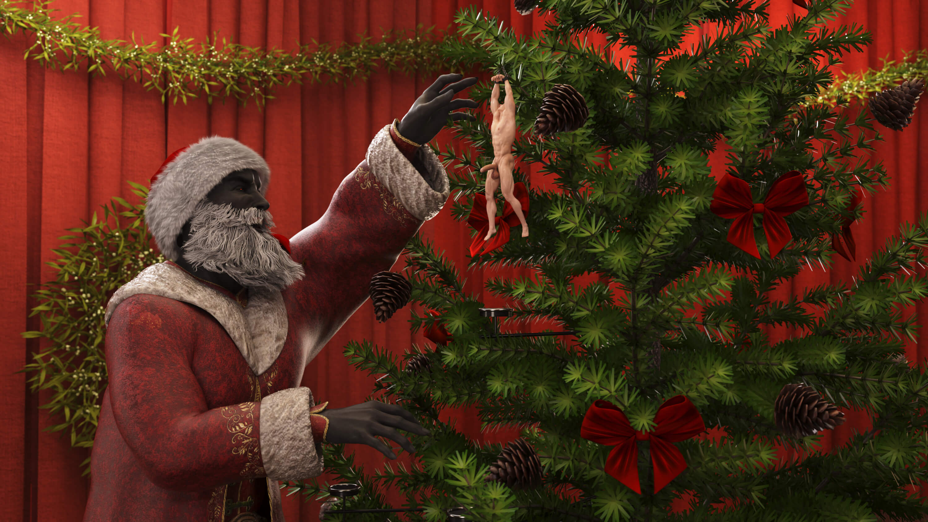 A special kind of ornament 3D Render, Digital Art by SparkieShock