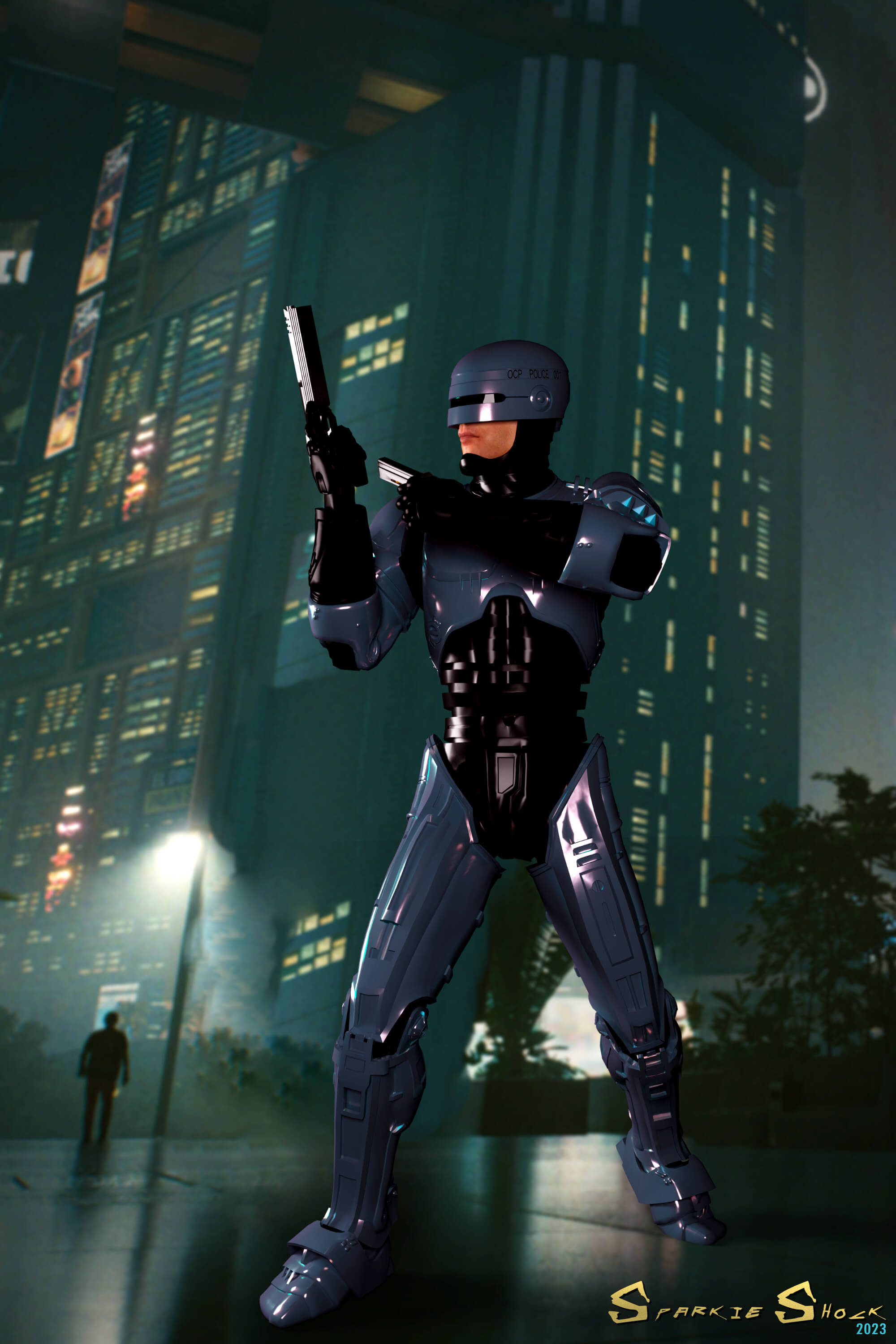 I don't always reload .... 3D Render, Digital Art by SparkieShock