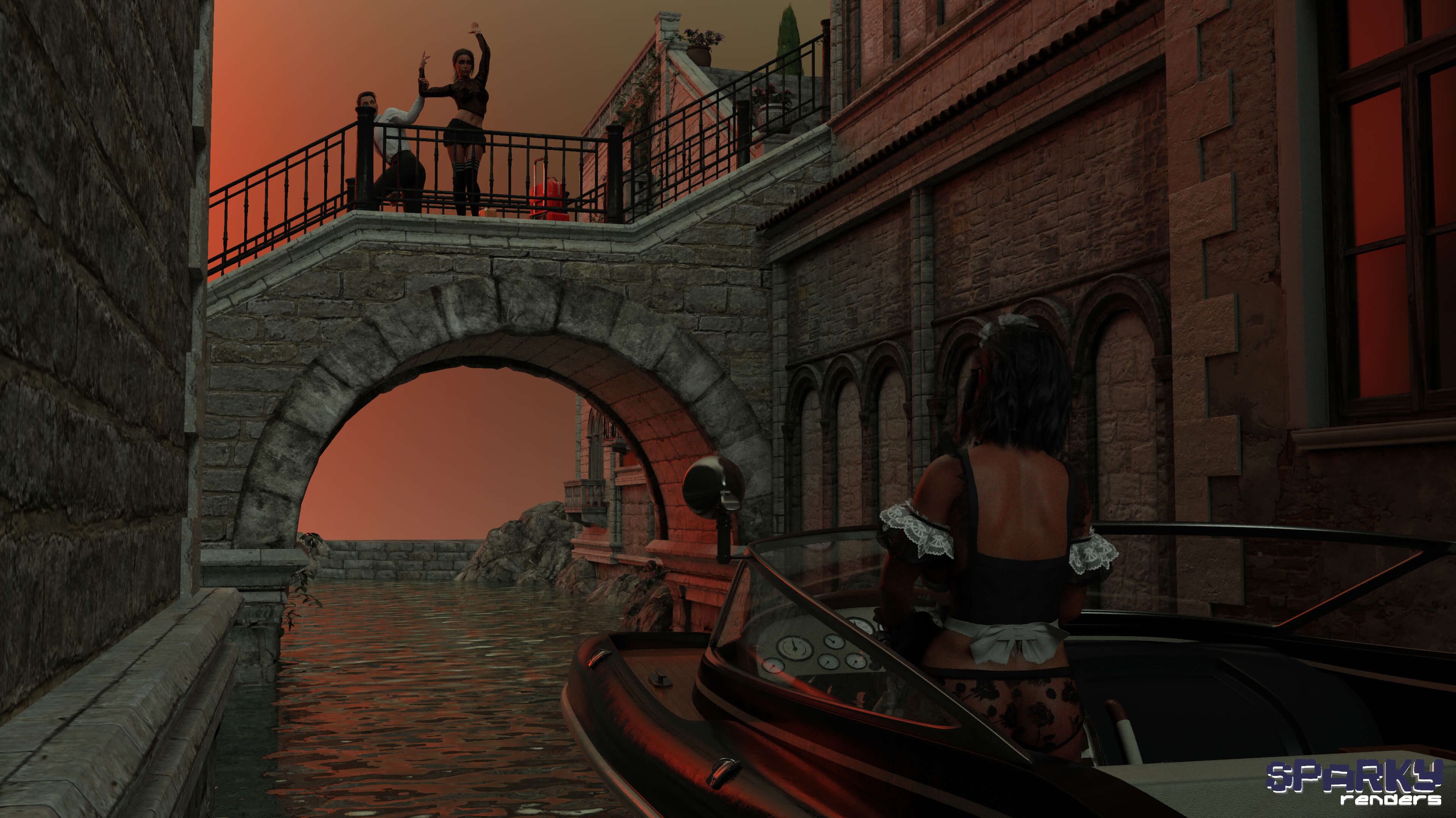 Sample Scene #4889932 3D Render, Digital Art by Sparky77