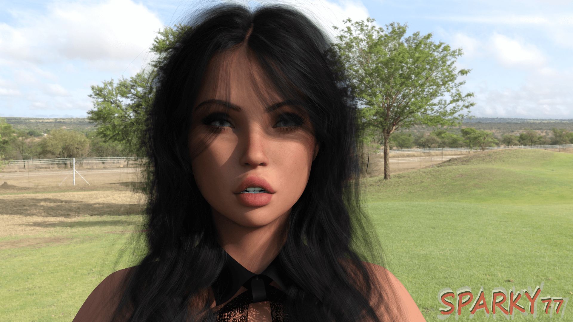 Tilly G9d Diff Skin 3D Render, Digital Art by Sparky77